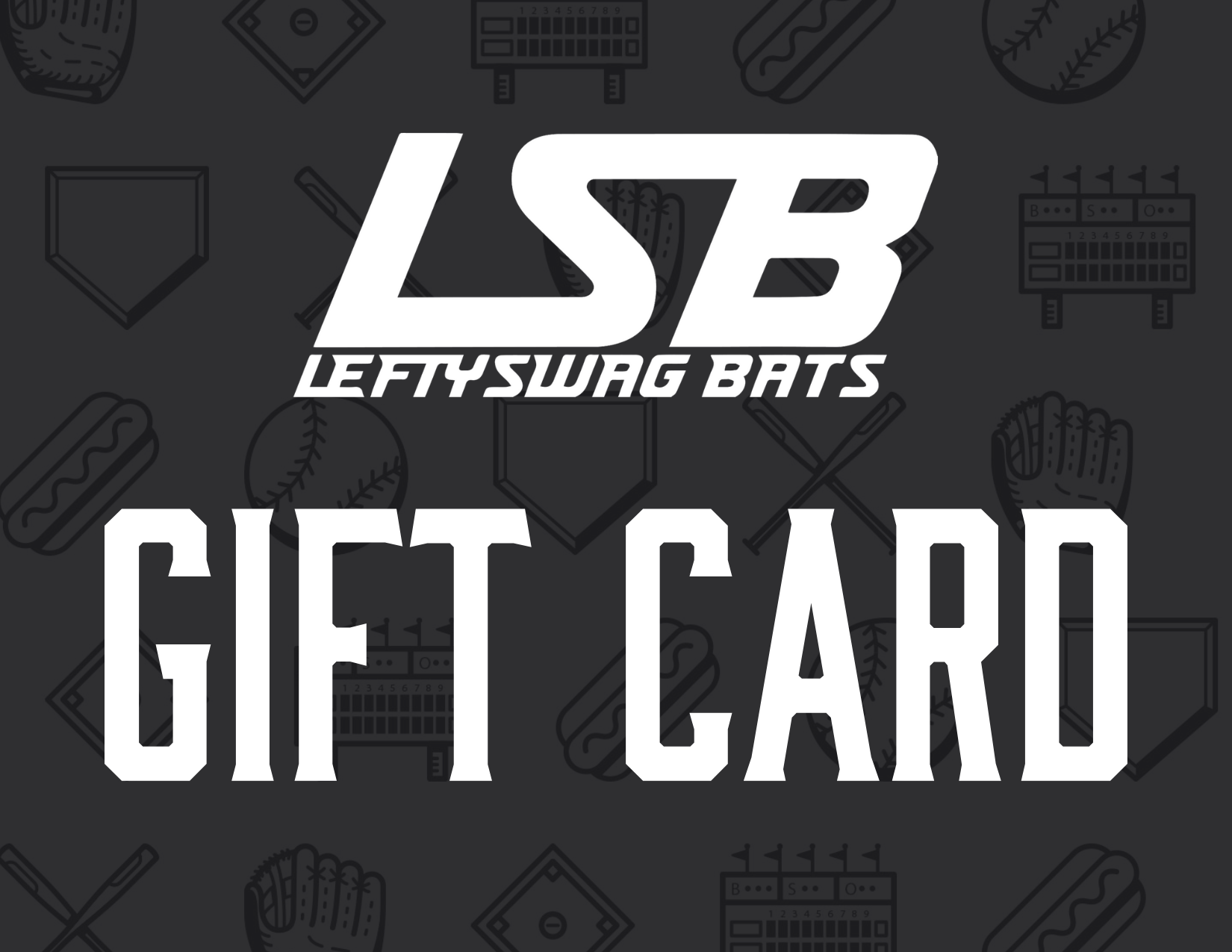 Team LSB Gift Card – LeftySwag Bats